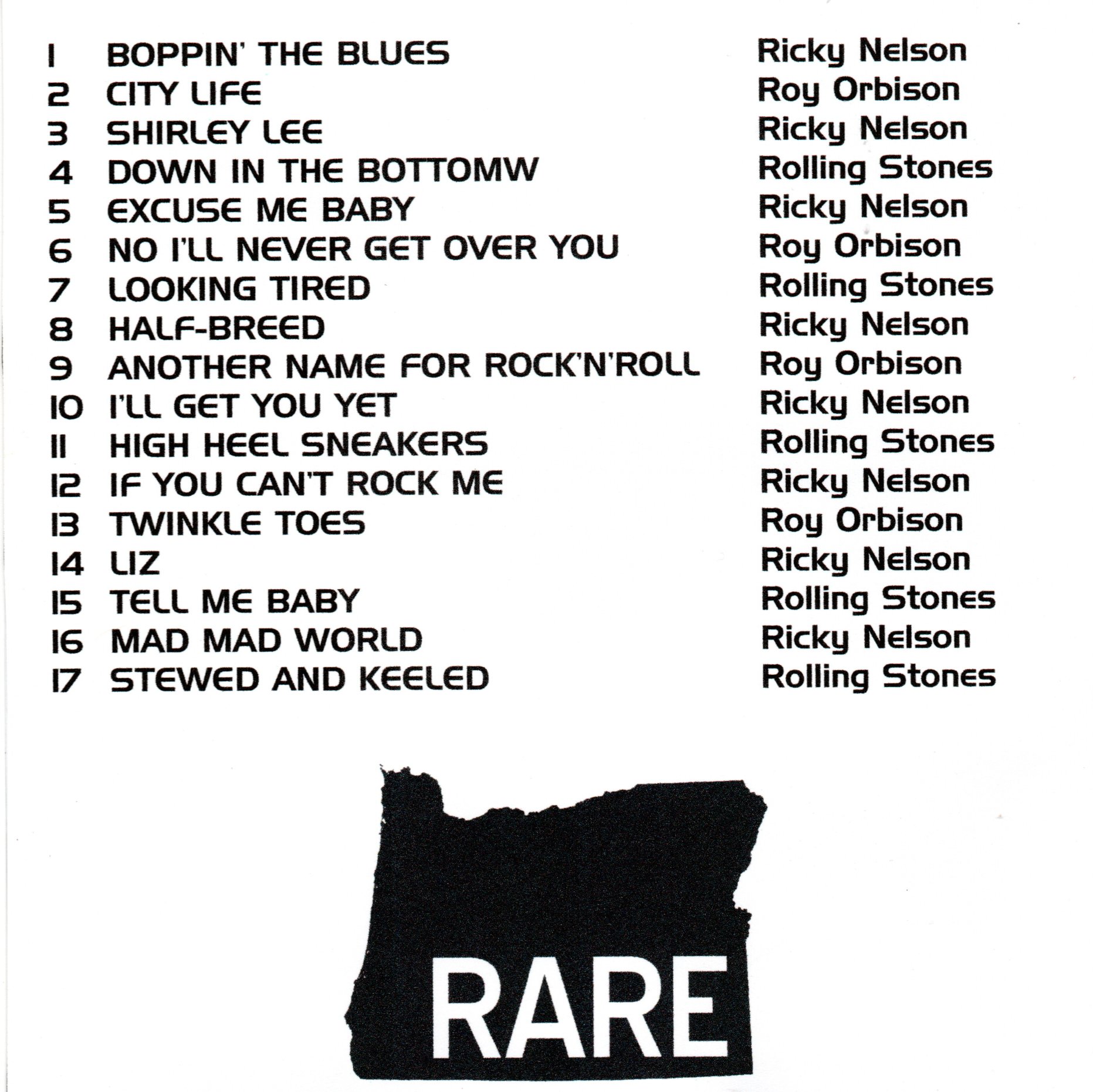 RARE ROY, RICK & STONES – DJMCBLUES2 MUSIC
