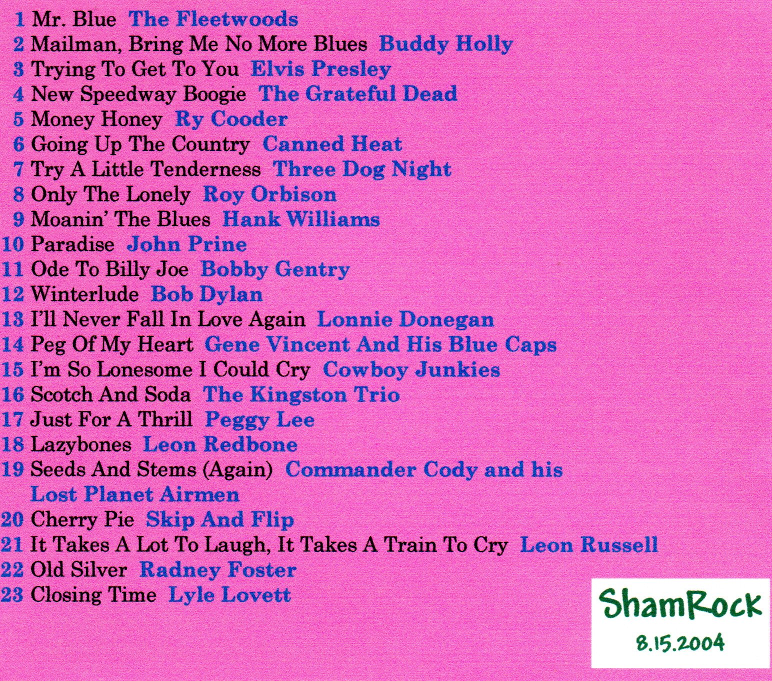 MISTER BLUE – DJMCBLUES2 MUSIC