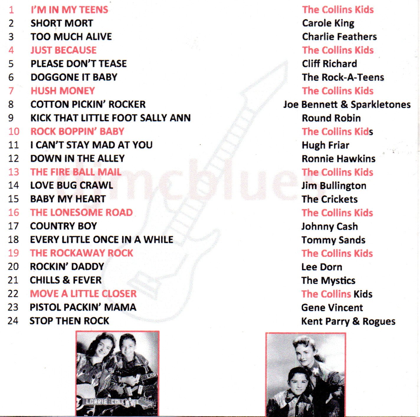 COLLINS KIDS PLUS – DJMCBLUES2 MUSIC